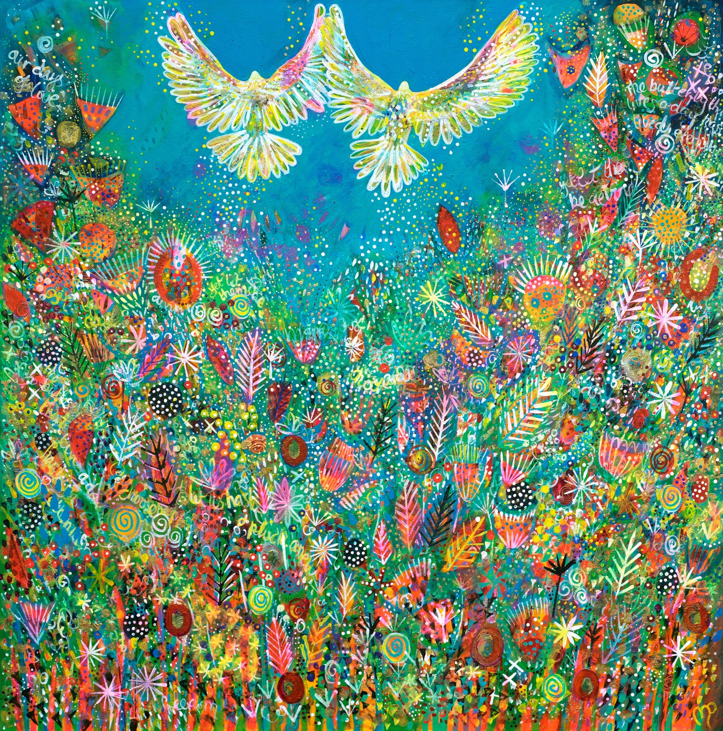 artistintheshed | Colourful intuitive paintings, giclée prints and folk ...