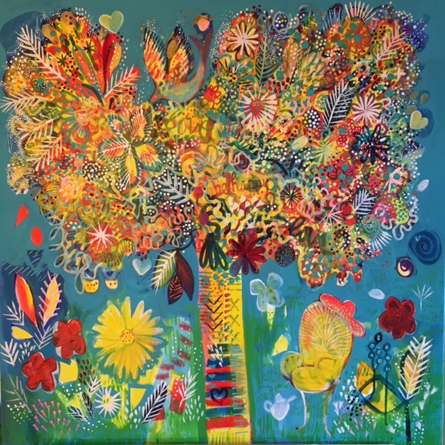 Happy tree 3 | artistintheshed