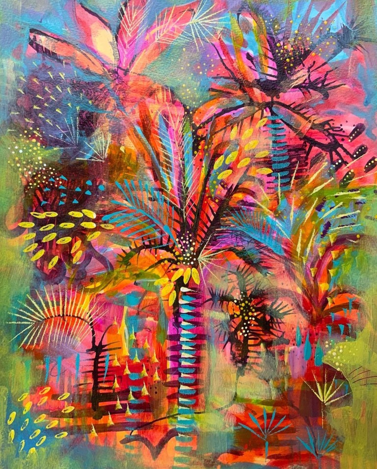 artistintheshed | Colourful intuitive paintings, giclée prints and folk ...