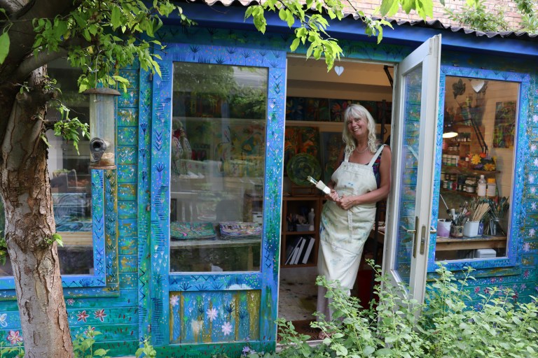 artistintheshed | Colourful intuitive paintings, giclée prints and folk ...